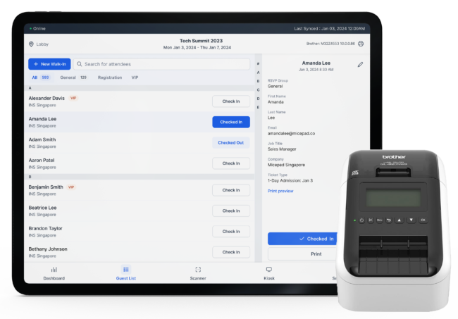 Event Check in App with QR Code | Contactless Event Registration | Hong ...