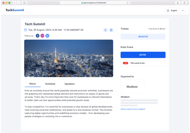 Event Management Software & System for Hybrid & Virtual Events ...